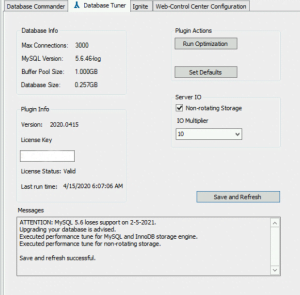 Database Tuner - Automation Theory