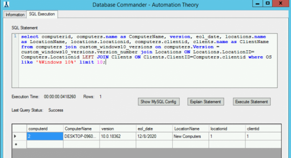 MySQL for Automate 101: Building Reports - Automation Theory