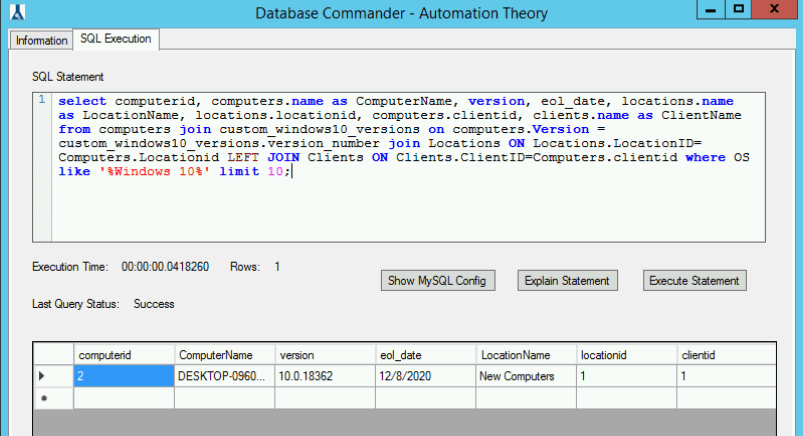 MySQL for Automate 101: Building Reports - Automation Theory