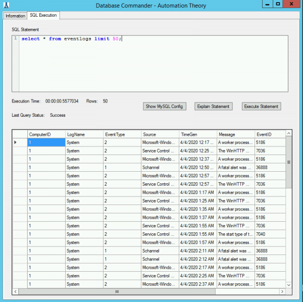 Database Commander Install - Automation Theory