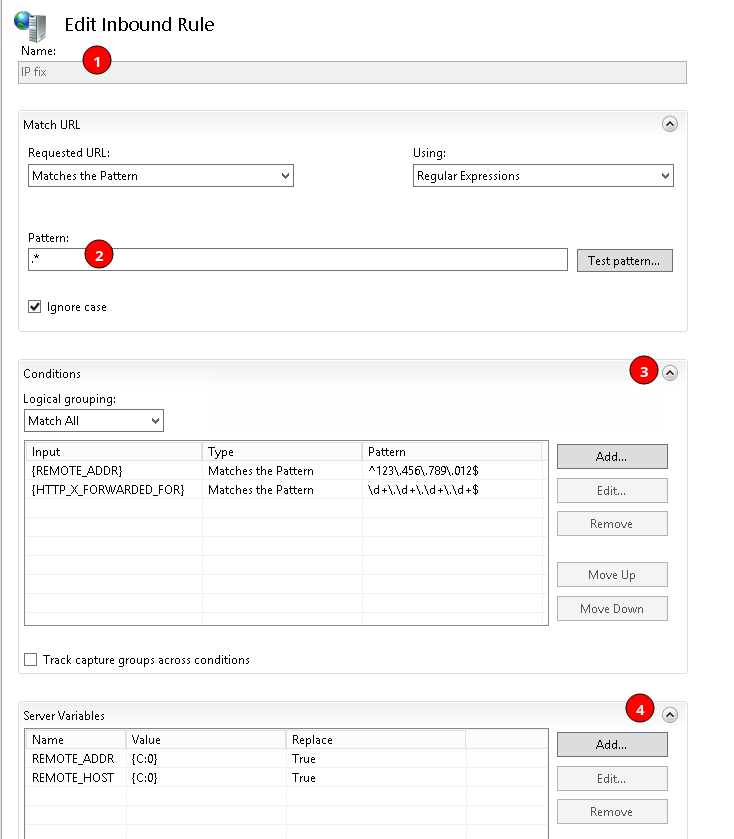 Configure IIS to preserve source IP address with Connectwise Automate